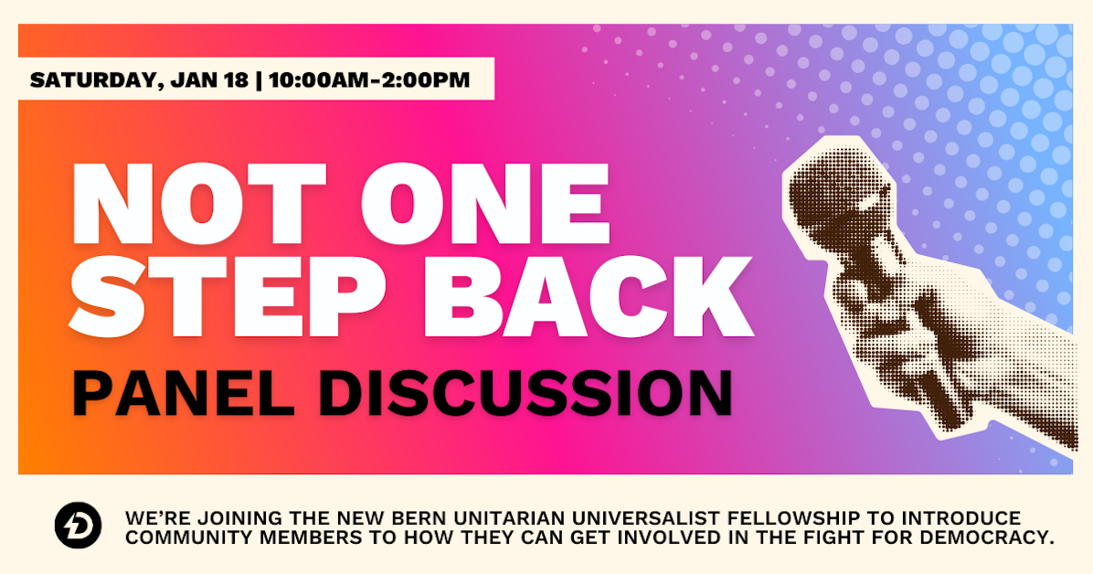 Not One Step Back Panel: Community Organizing in 2025 · Mobilize